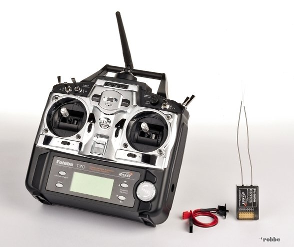 Futaba T7CP+R617FS 2,4 GHz FASST kaufen | FPV24.com