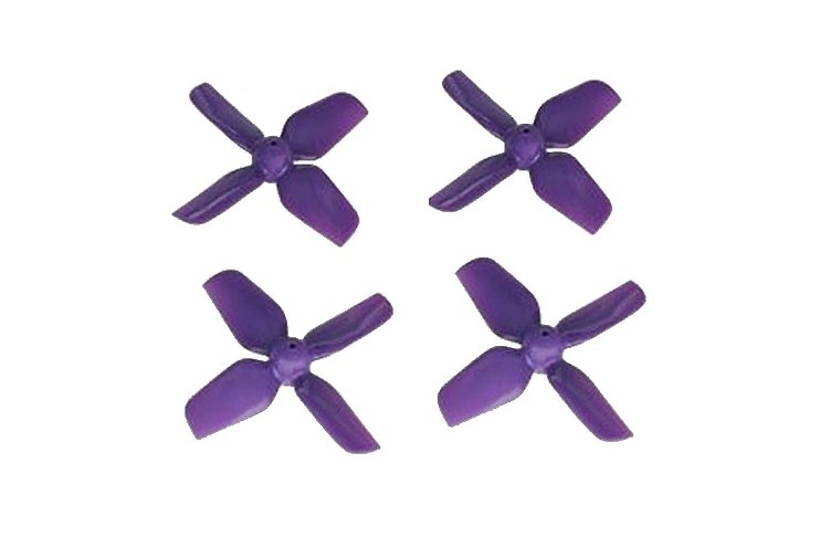 HQProp 1616 40mm 4 Blatt Tiny Quad Propeller 1mm Loch 2xCW 2xCCW Lila ...