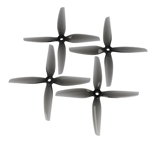 HQ Prop 4834 Four Blade V1S Grey 2CW+2CCW Poly Carbonate FPV Propeller ...