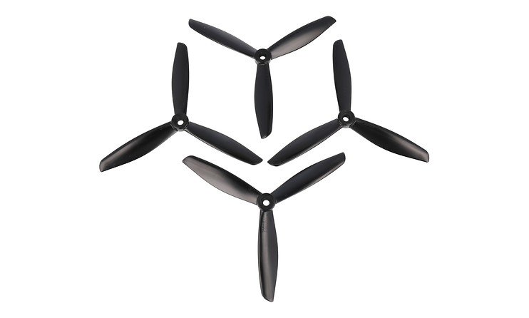 HQ Durable Prop 6040 triple blade 6X4X3 Black 4 pieces PC FPV propeller ...