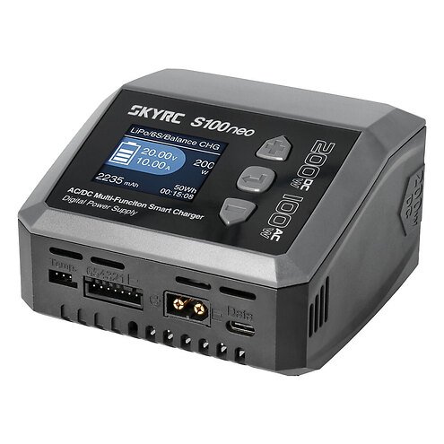 SkyRC S100 Neo Ladegerät Charger LiPo 1-6s 10A 100W AC kaufen | FPV24.com
